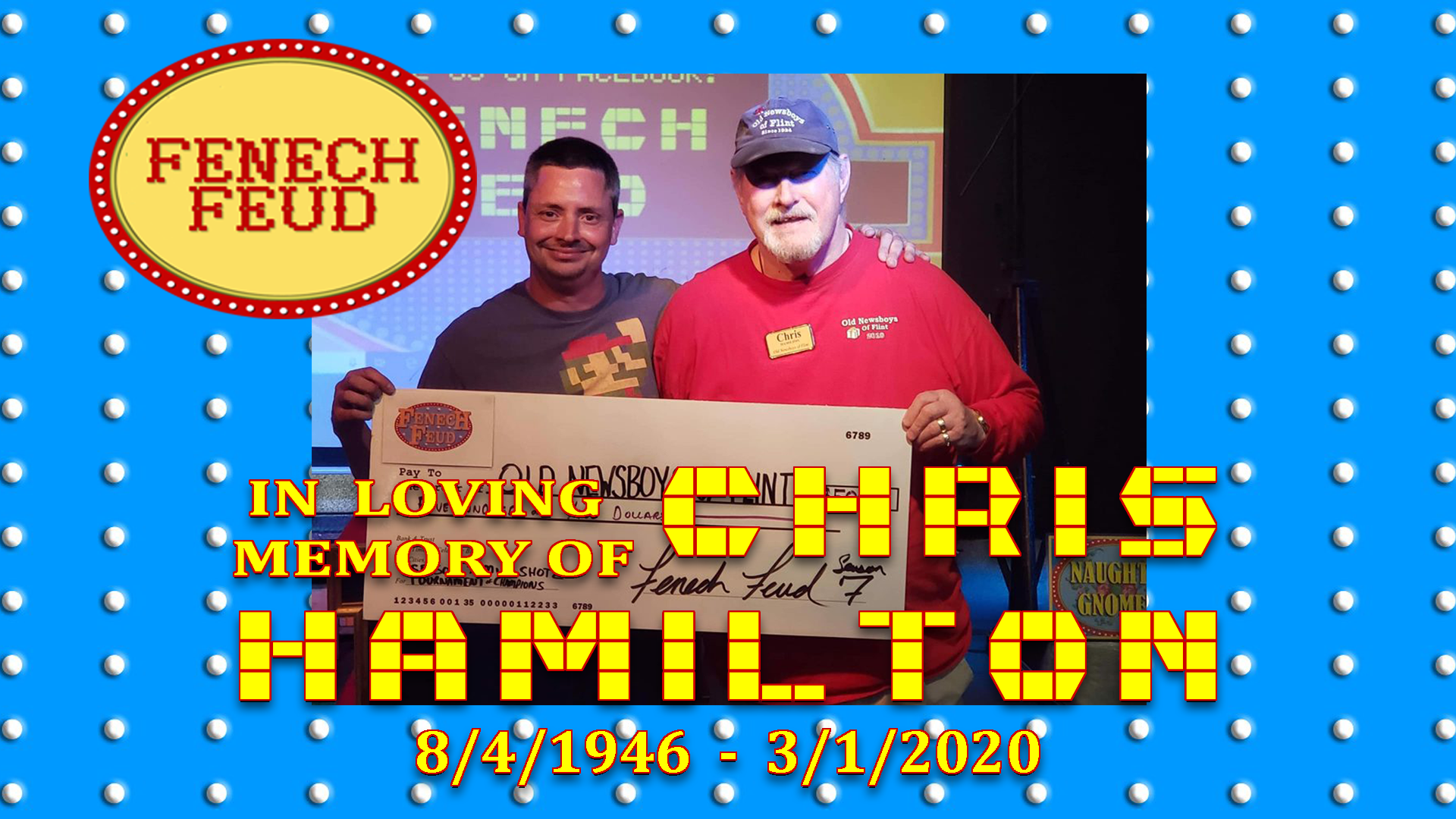 Our Final Fenech Feud with the Late Chris Hamilton [NSFW-VIDEO ...